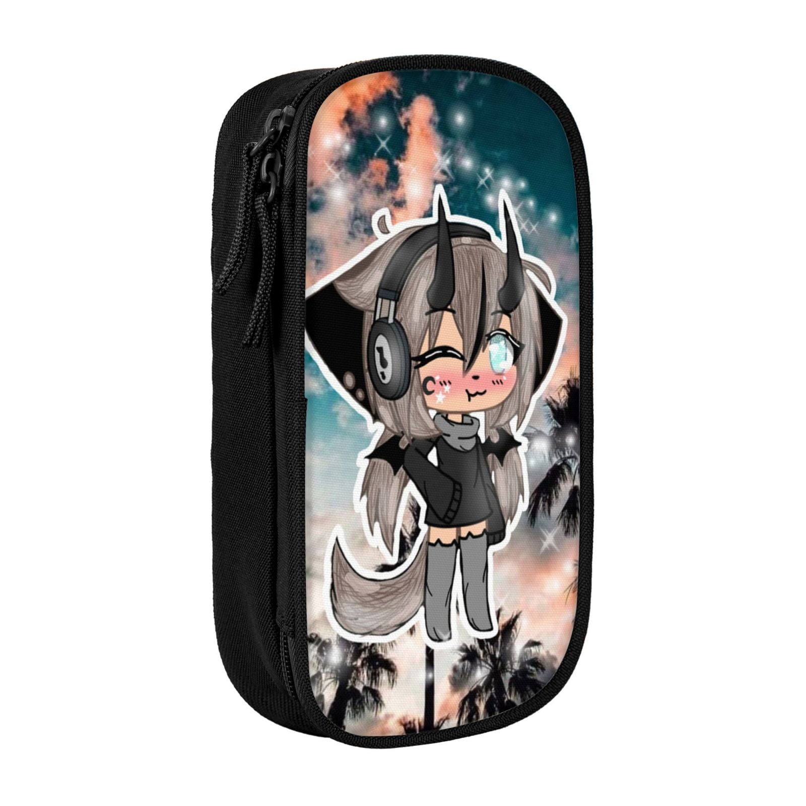 Galaxy Gacha Life Pencil Case Portable Pen Bag Pouch With Zipper For ...