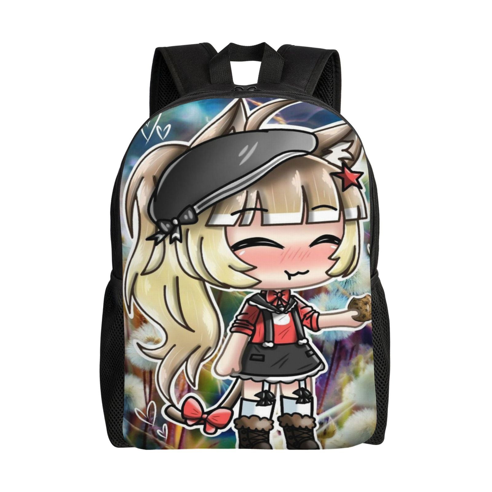 Galaxy Gacha Life Backpack 16In Bookbag Office Lightweight Shoulder Bag ...