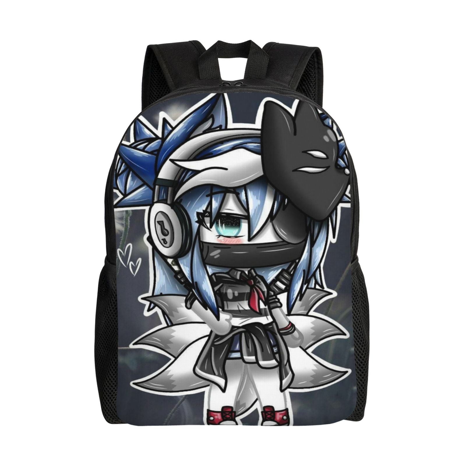 Galaxy Gacha Life Backpac 16In Bookbag Office Lightweight Shoulder Bag ...