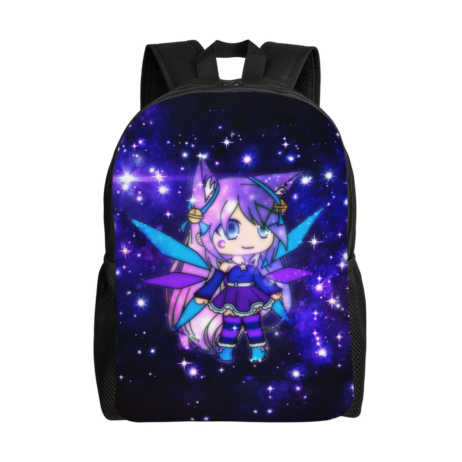 Galaxy Gacha Life Backpac 16In Bookbag Office Lightweight Shoulder Bag ...