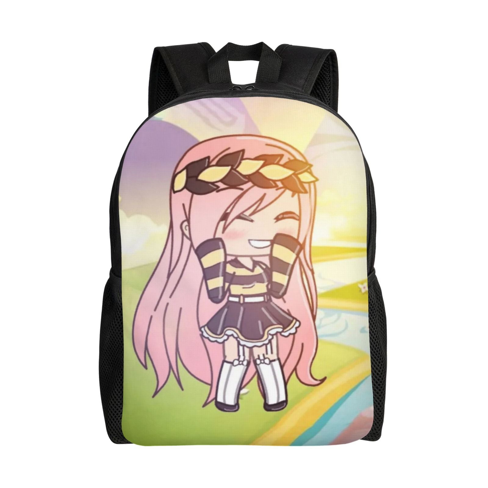 Galaxy Gacha Life Backpac 16In Bookbag Office Lightweight Shoulder Bag ...