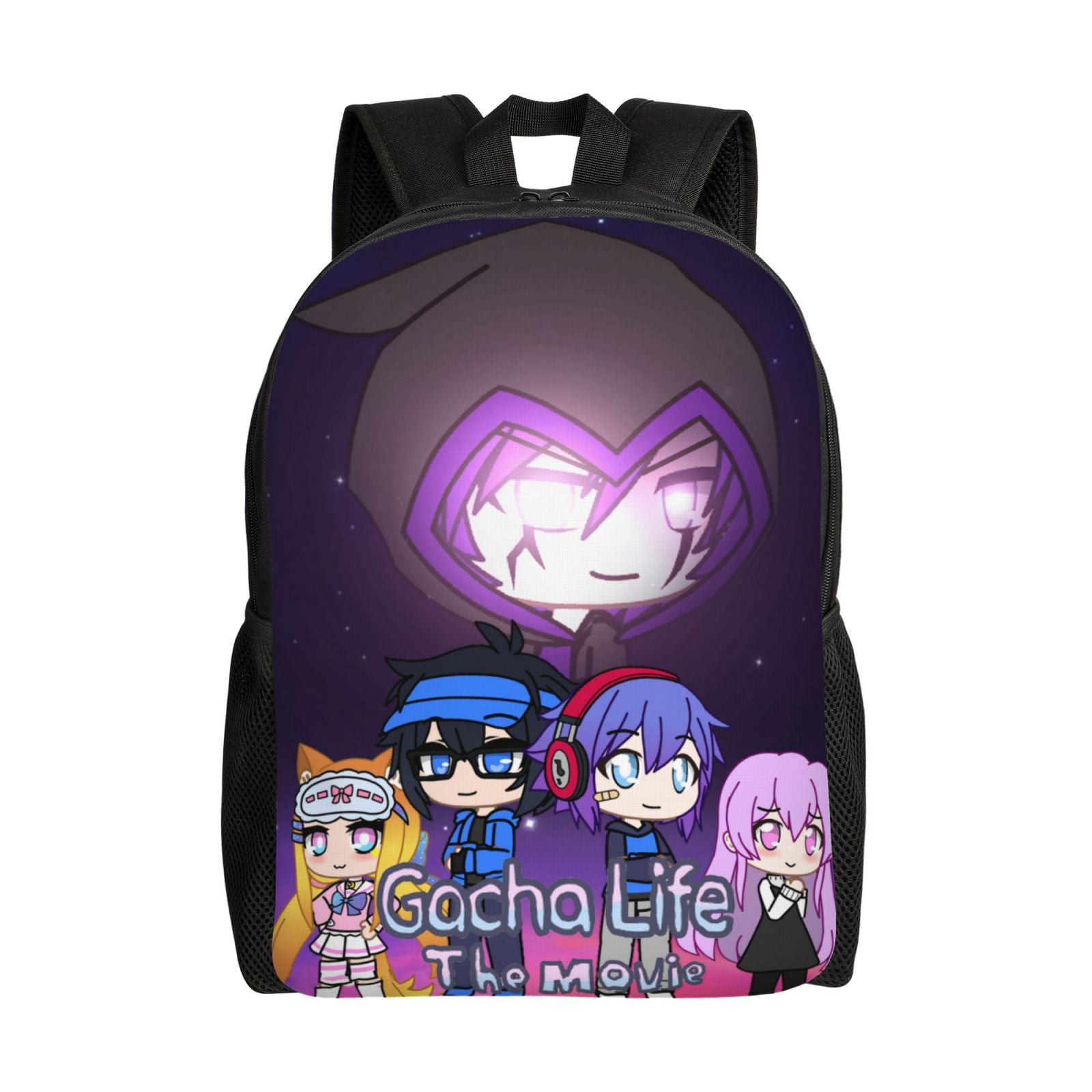 Galaxy Gacha Life Backpac 16In Bookbag Office Lightweight Shoulder Bag ...