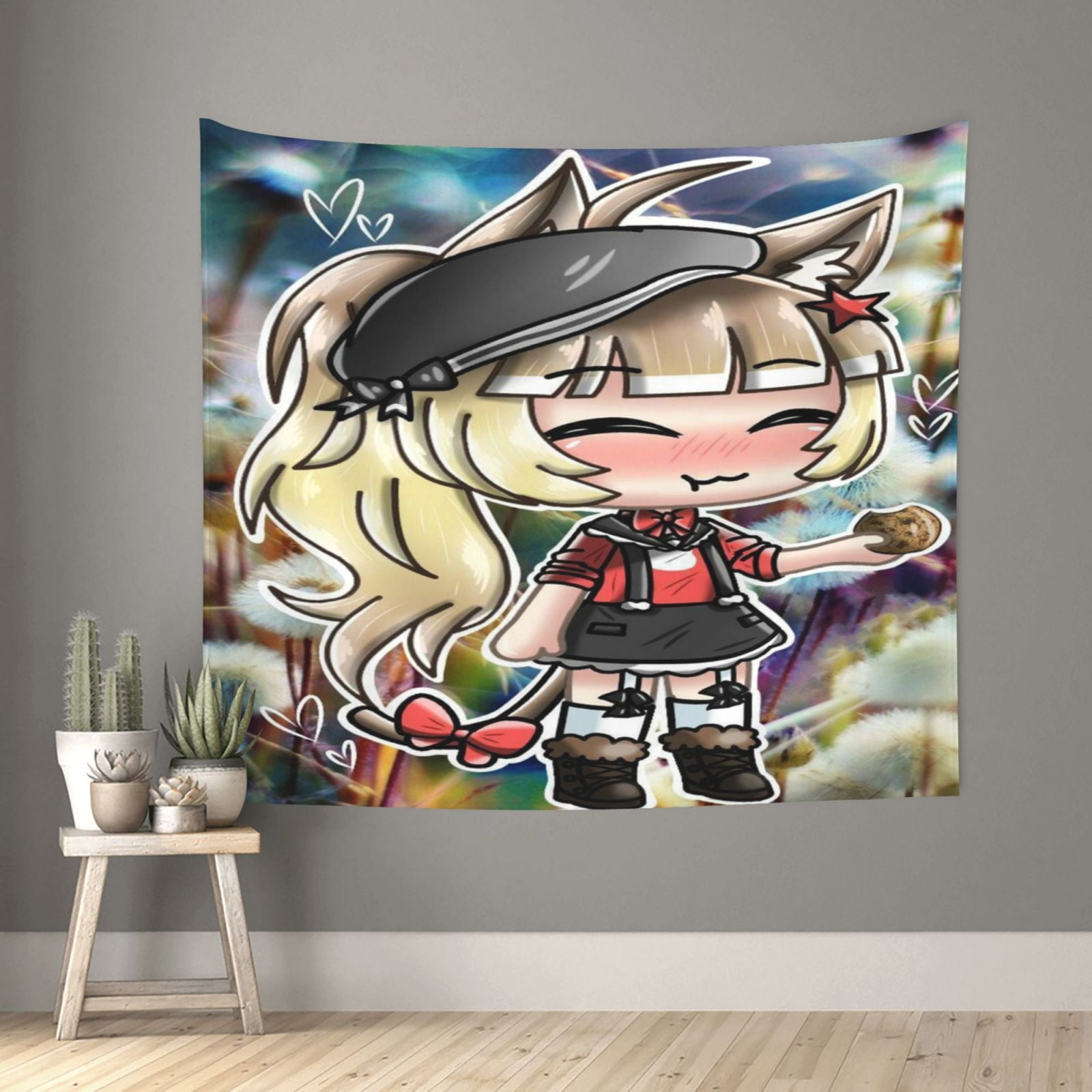 Galaxy Gacha Life Wall Tapestry Anime Poster For Bedroom Aesthetics ...