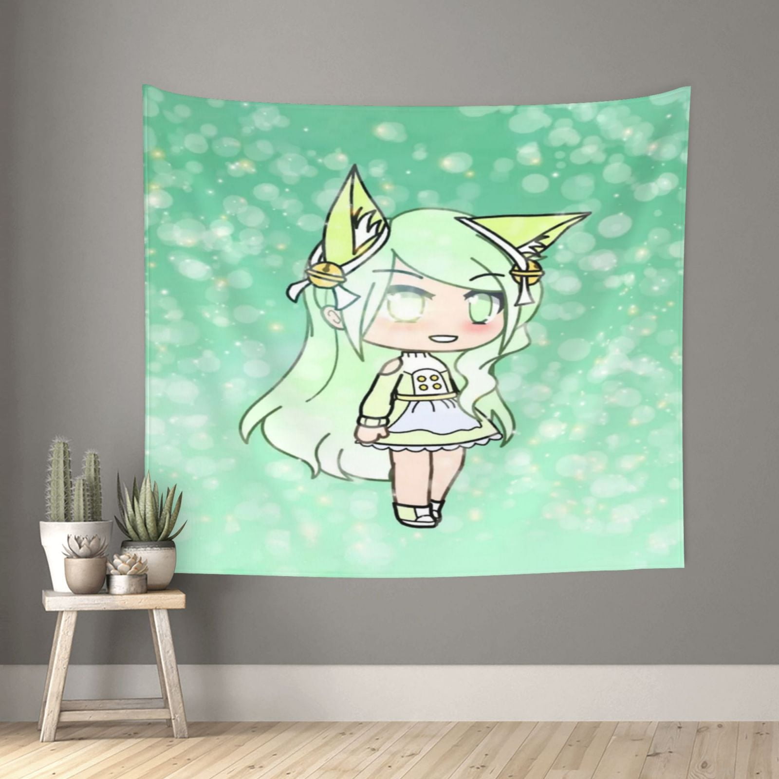 Galaxy Gacha Life Wall Tapestry Anime Poster For Bedroom Aesthetics ...