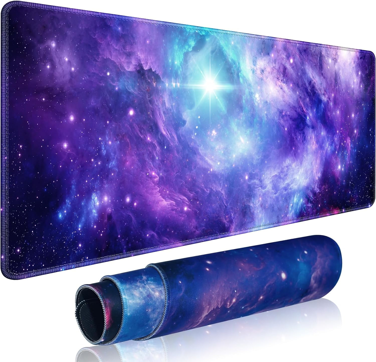 Galaxy Gaming Mouse Pad Large,XL Desk Pad Computer Mouse Pad for ...