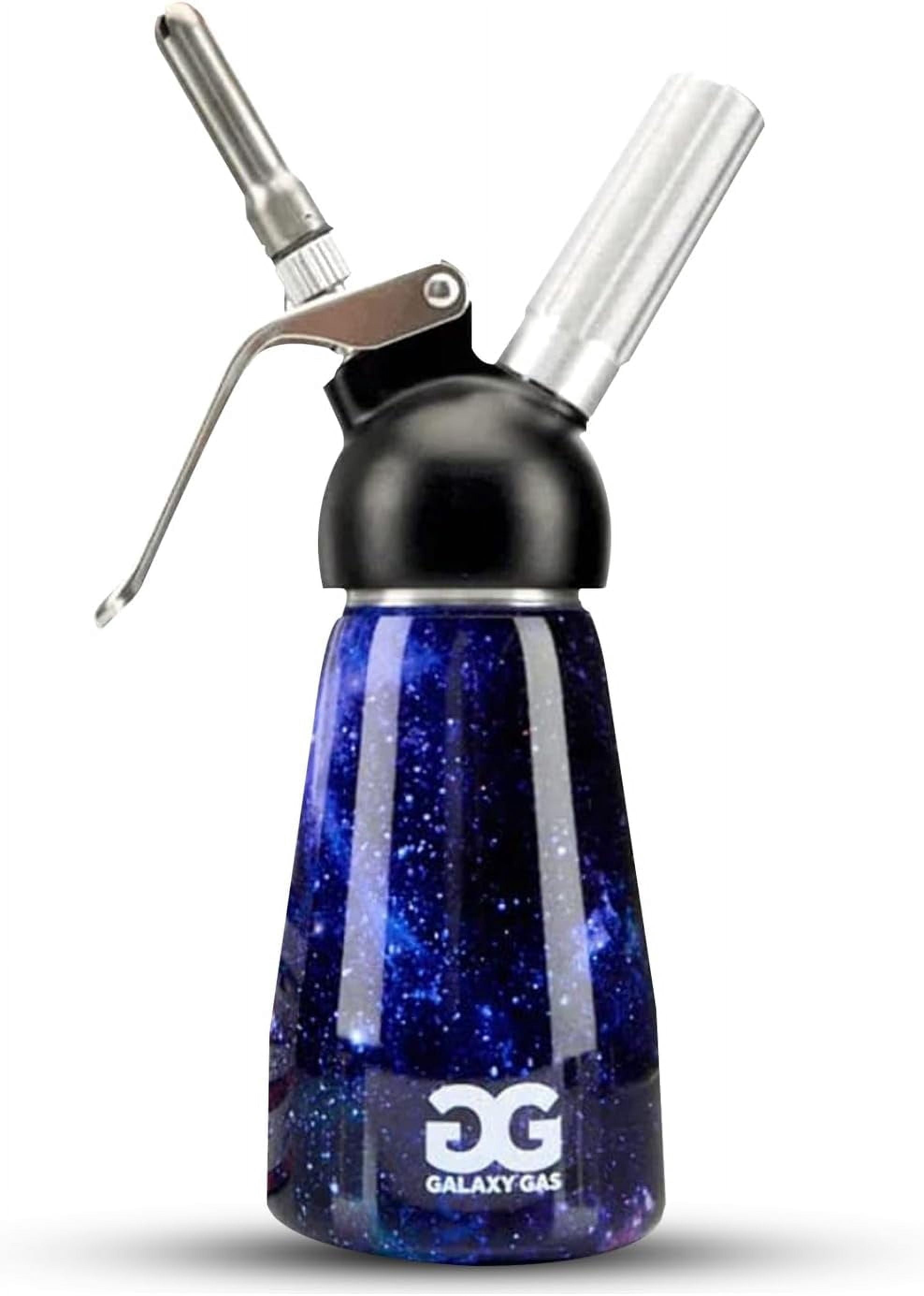 Galaxy Gas Galaxy Color Whipped Cream Dispenser, Half Pint Aluminum ...