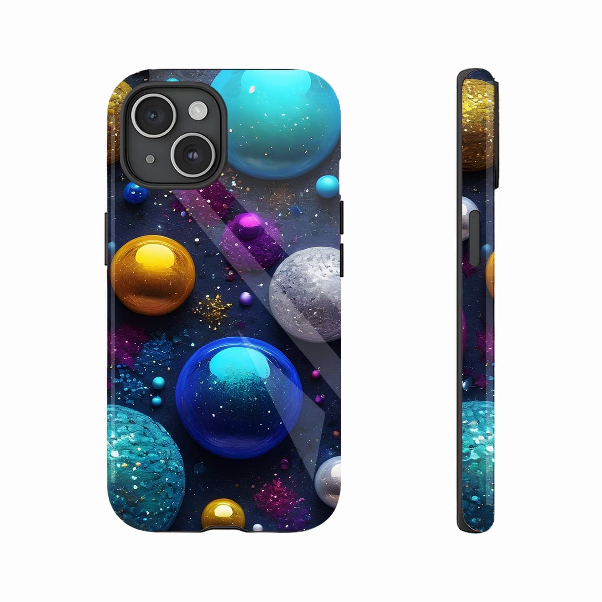 Galaxy Glitter Protective Phone Case for Trendsetters & Holiday Gift ...