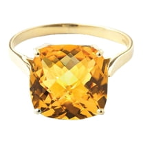 Galaxy Gold 14K Solid Yellow Gold Natural Citrine Ring - November ...