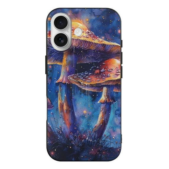 Galaxy Hippie Mushroom Cool Art Phone Case Compatible with iPhone 17 ...