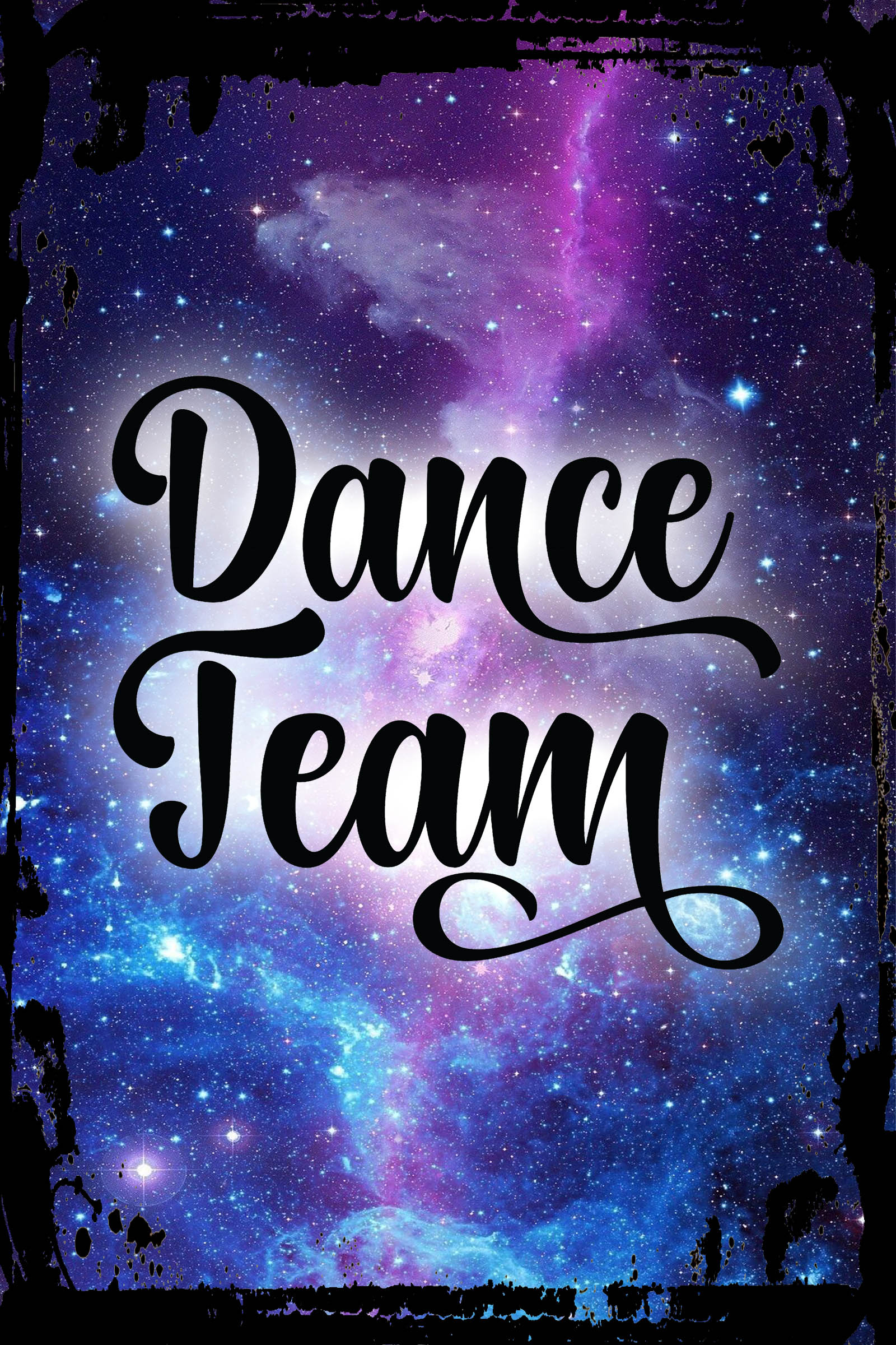 Galaxy Inspirational Wall Art Dance team cursive dancer dancing ...