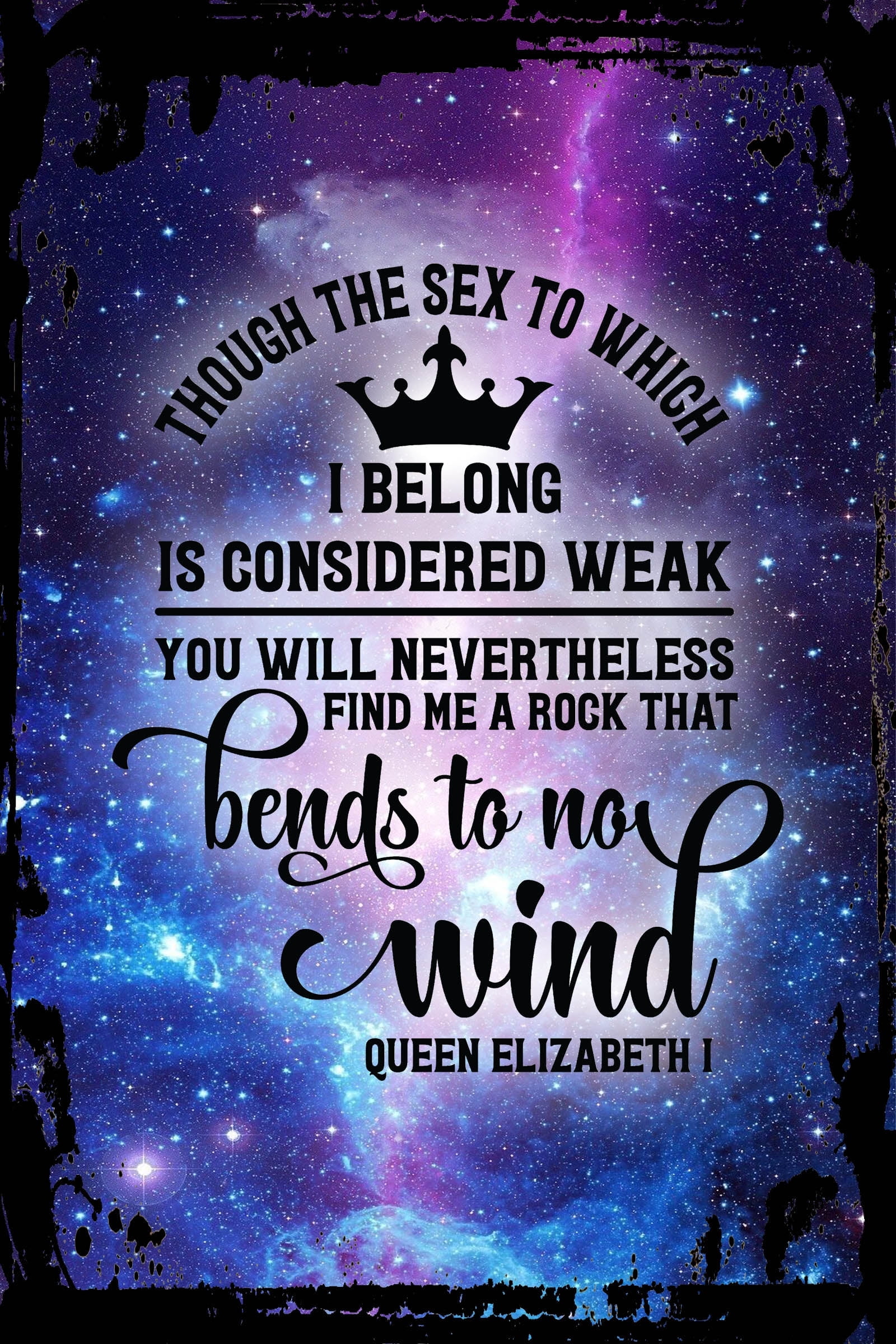 Galaxy Inspirational Wall Art Flat Canvas Wall Art Print You will find ...