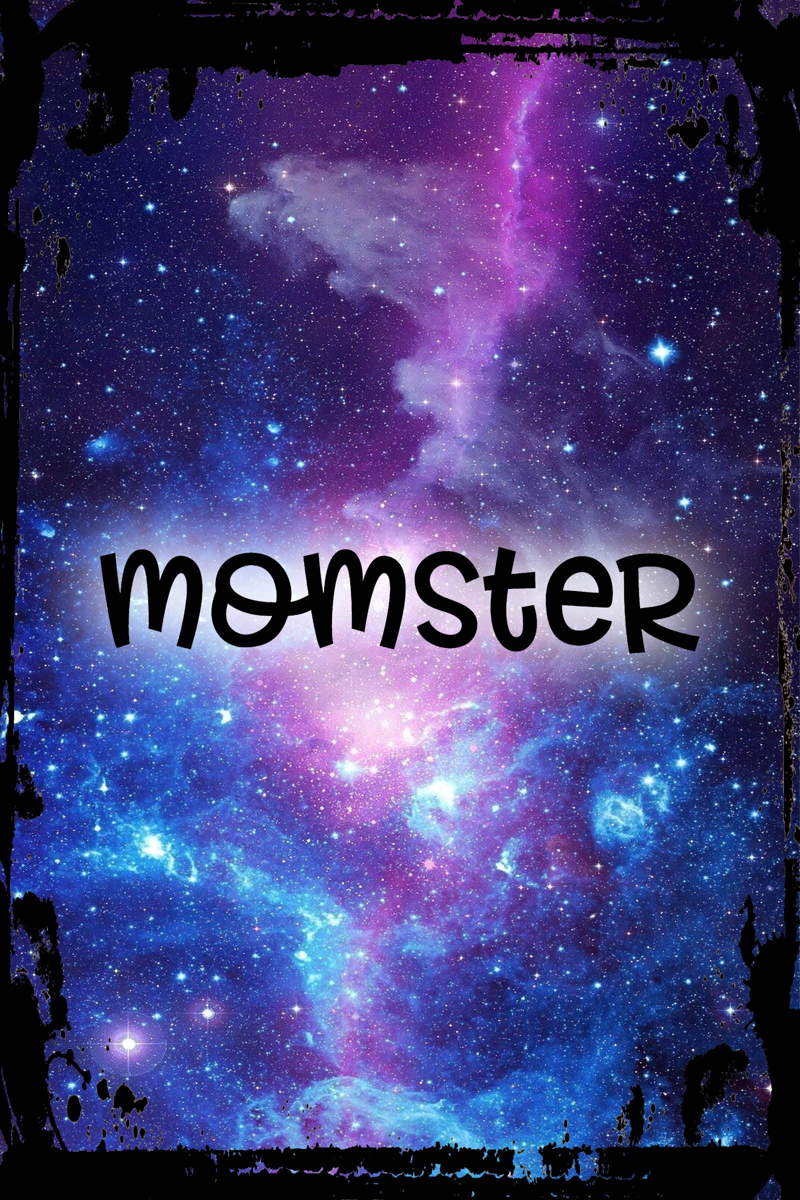 Galaxy Inspirational Wall Art Momster funny mom monster Halloween ...