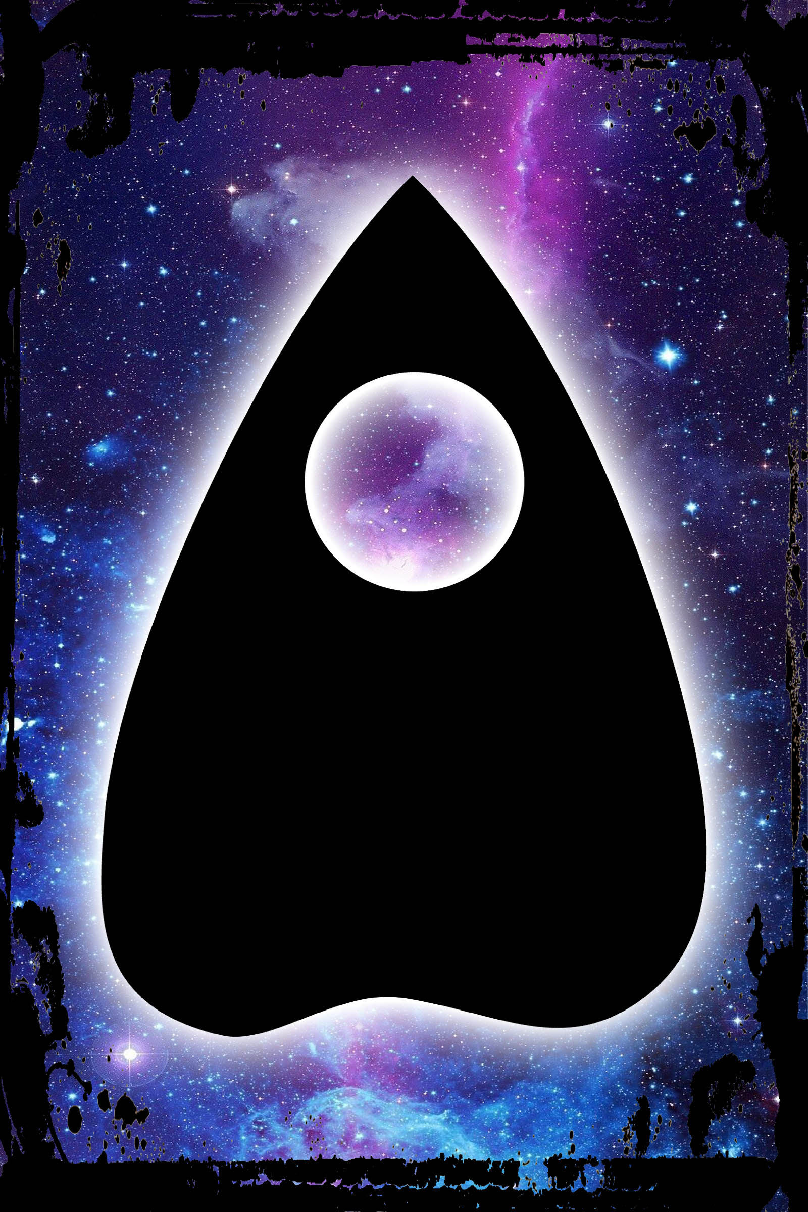 Galaxy Inspirational Wall Art Planchett ouija board summon ghosts ...