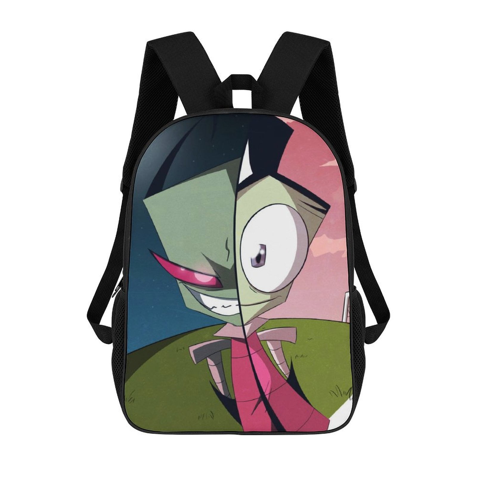 Galaxy Invader Zim School Bag Laptop Backpack Casual Shoulders Daypack ...