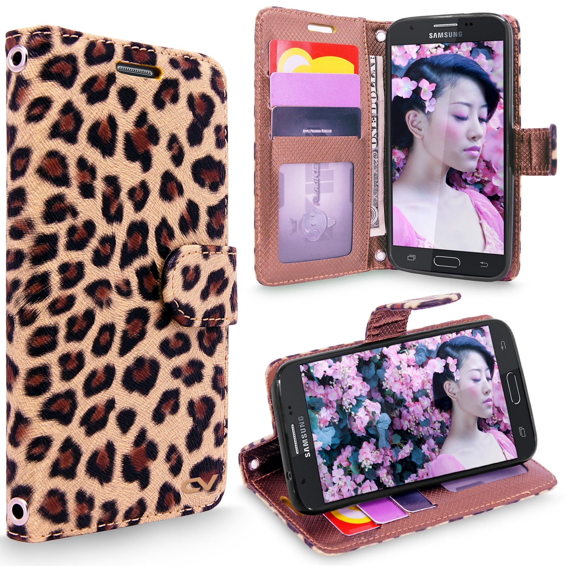 Galaxy J7 (2017) Case, Cellularvilla [Slim] [Card Slot] PU Leather ...