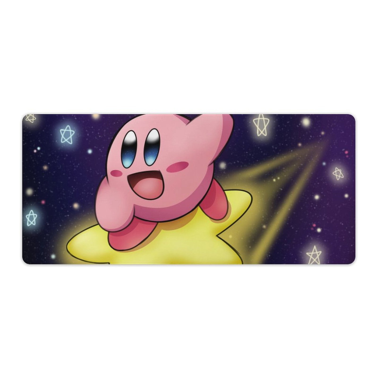 Galaxy Kirby Mouse Pad No-sliped Large Mousepad Extended Gaming Desk ...