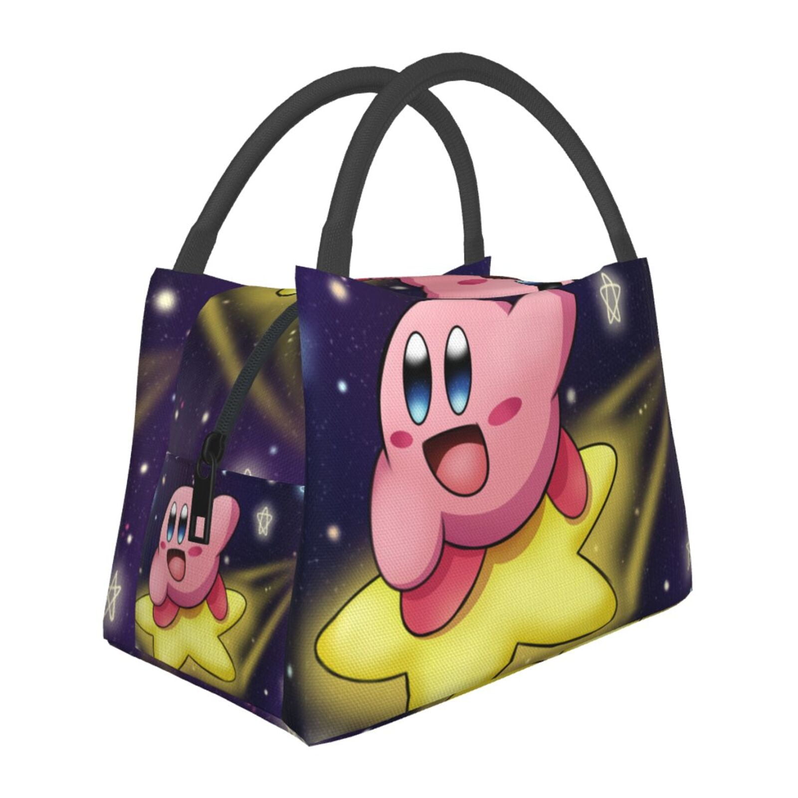 Galaxy Kirby Portable Lunch Bags Insulation Lunchbag Thermal Bento Bag ...