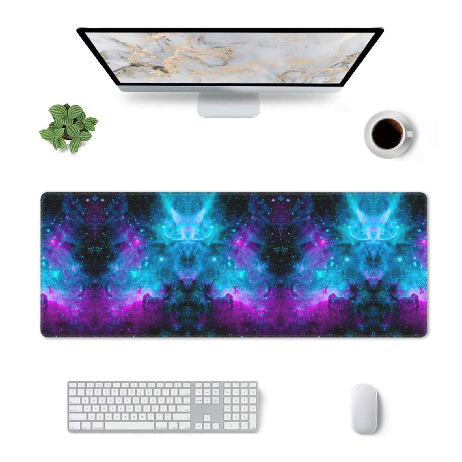 Galaxy Large Gaming Mousepad For Office Computers Laptop Table Mouse ...