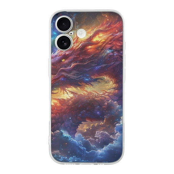 Galaxy Magic Dark Dragon Psychedelic Phone Case Compatible with iPhone ...