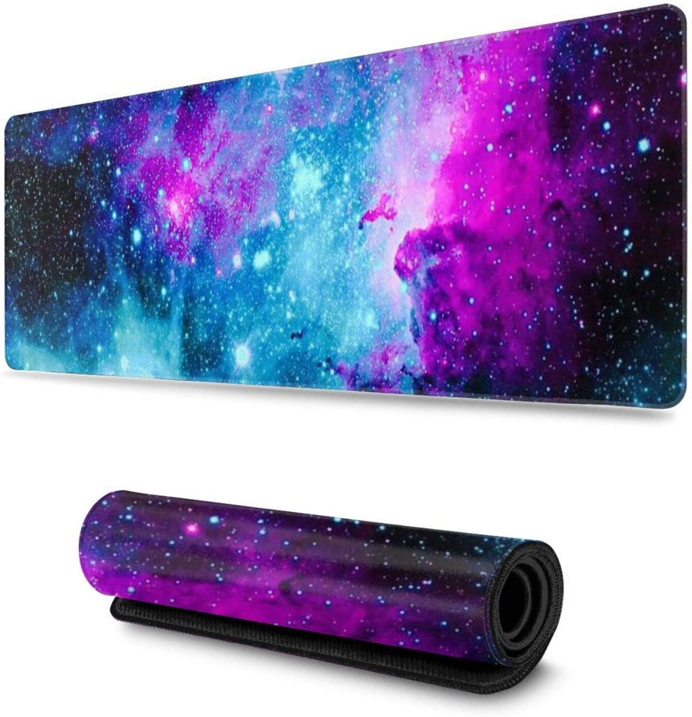 Galaxy Mouse Pad Desk Mouse Mat Large Size 11.8x31.5 inch Computer ...