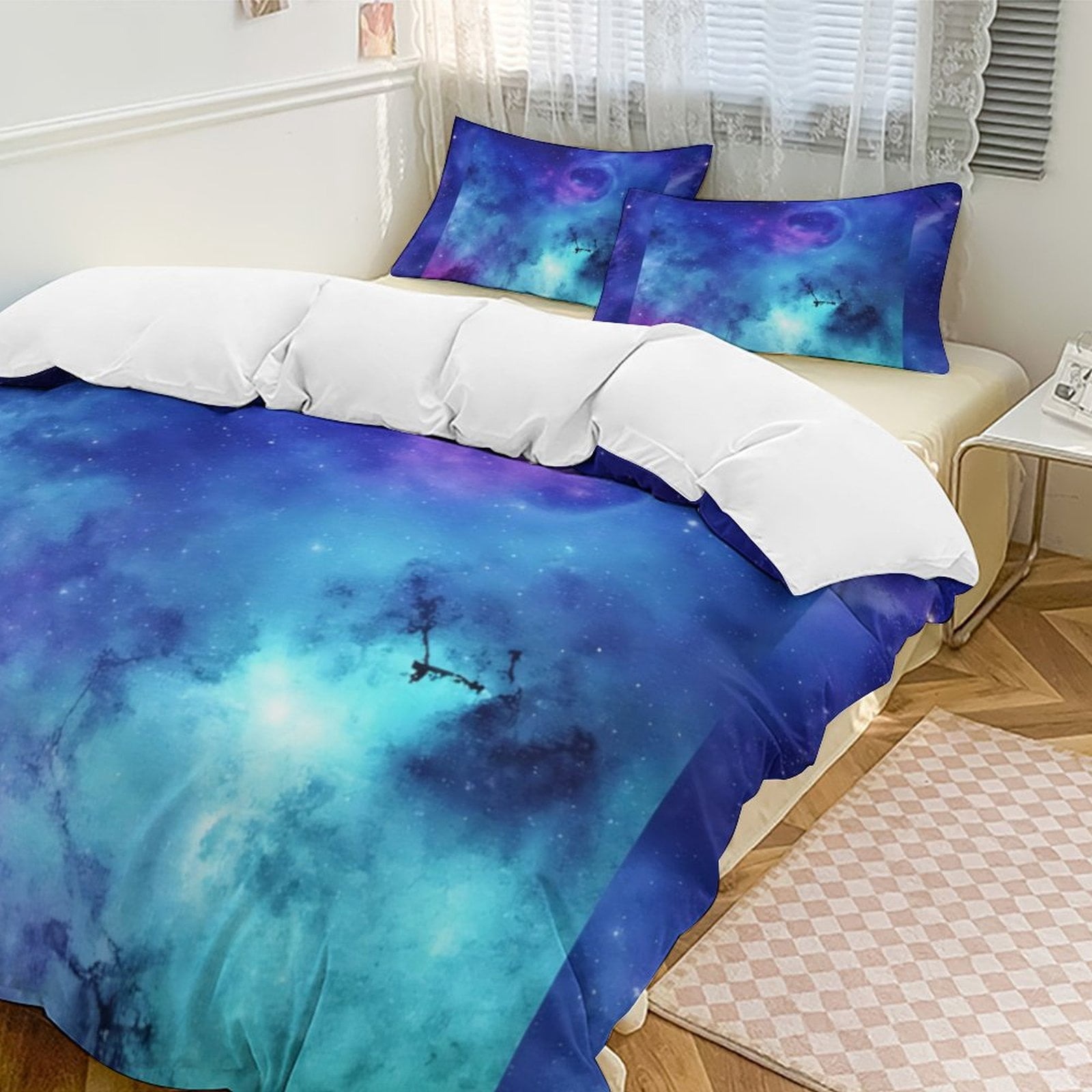 Galaxy Nebula Dream-4 3D Duvet Cover Set Quilt Cover Theme of Kid Boy ...