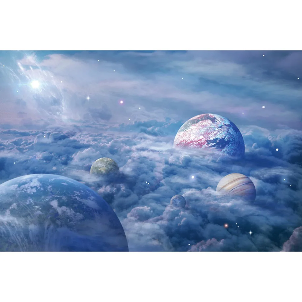 Galaxy Nebula Planet Backdrop for Photography Universe Outer Space Star ...