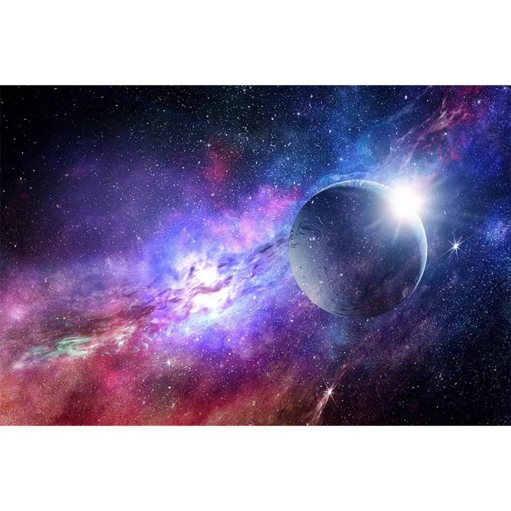 Galaxy Nebula Planet Backdrop for Photography Universe Outer Space Star ...