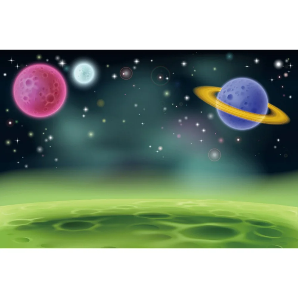 Galaxy Nebula Planet Backdrop for Photography Universe Outer Space Star ...