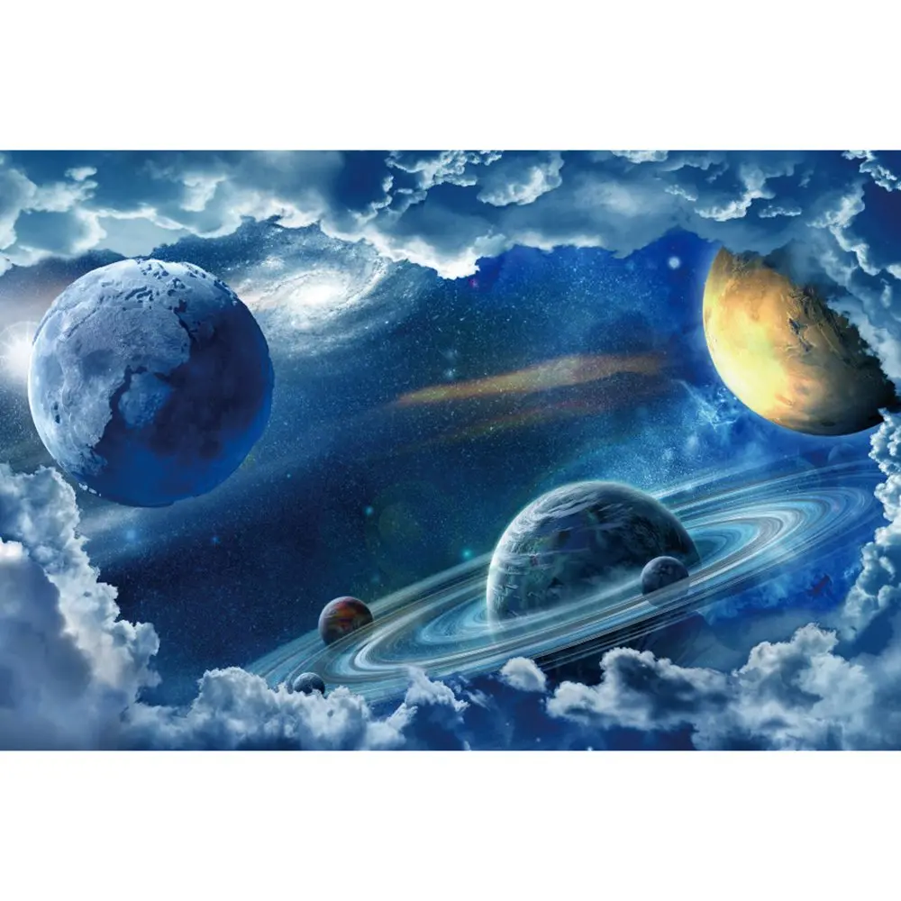 Galaxy Nebula Planet Backdrop for Photography Universe Outer Space Star ...