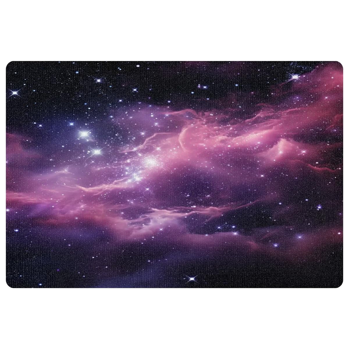 Galaxy Nebula Star Planet Door Mat Indoor Outside Entrance Doormats Non ...
