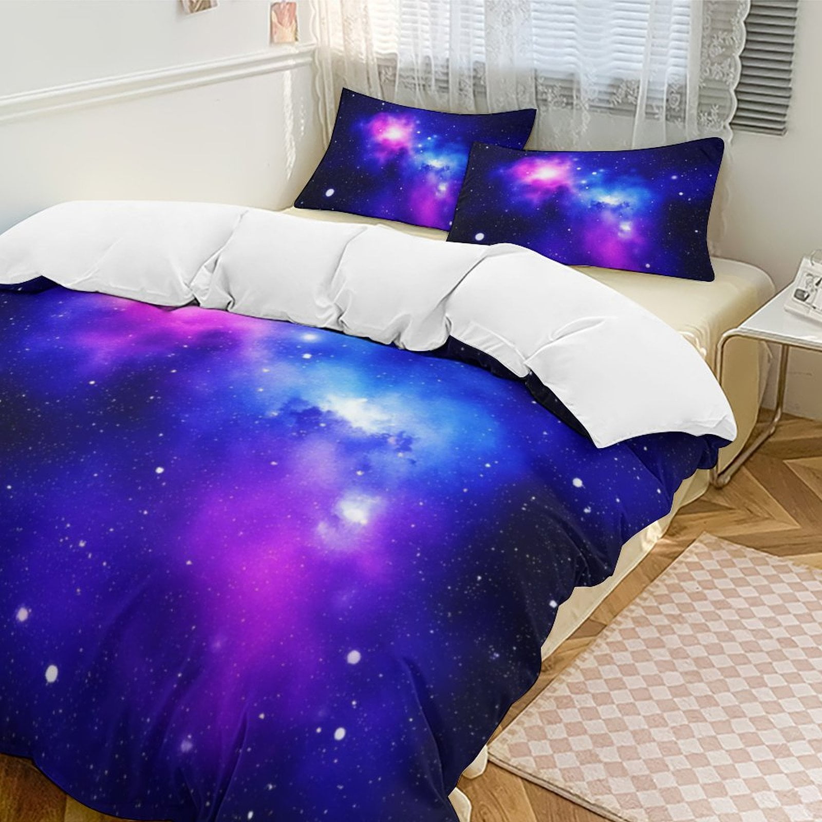 Galaxy Nebula Stars Print 3D Duvet Cover Set Quilt Cover Theme of Kid ...