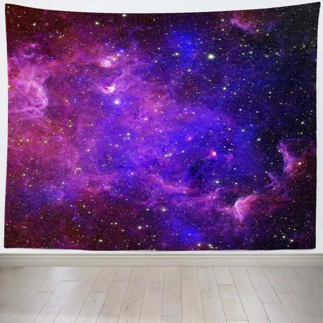 Galaxy Nebula Stars Tapestry Universe Space Wall Tapestry Starry Sky ...