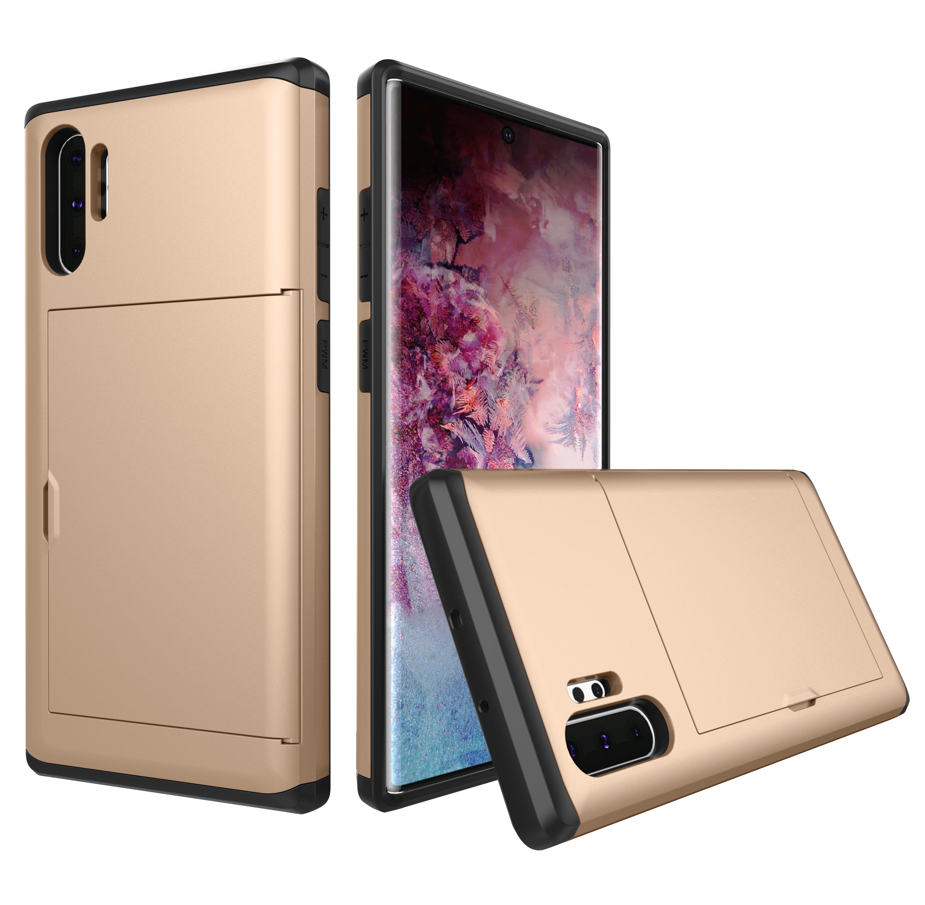 Galaxy Note 10+ Plus / Note 10 Plus 5G Case Wallet, Allytech Dual Layer ...