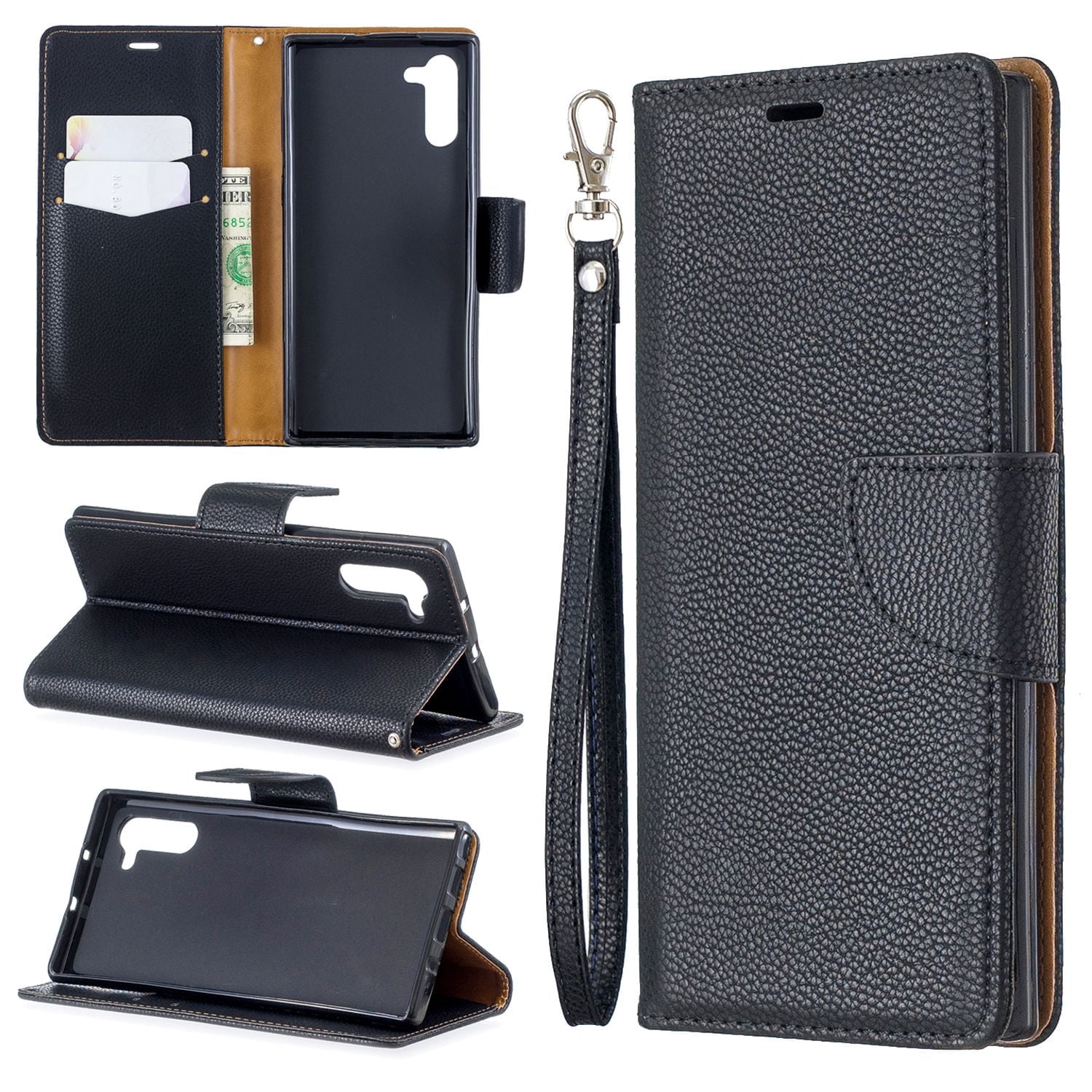 Galaxy Note 10 Plus Case, Note 10 Plus 5G Case,Allytech Slim PU Leahter ...