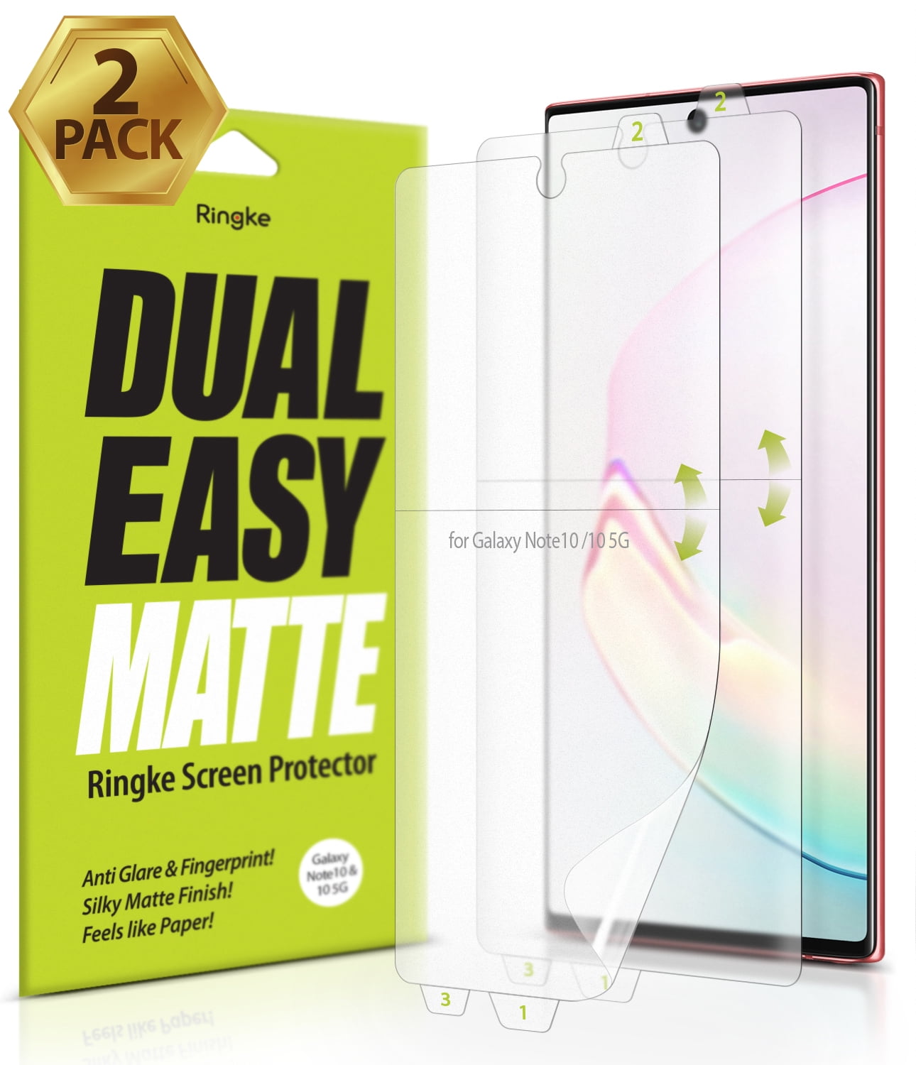 Galaxy Note 10 Screen Protector, Galaxy Note 10 5G Screen Protector ...