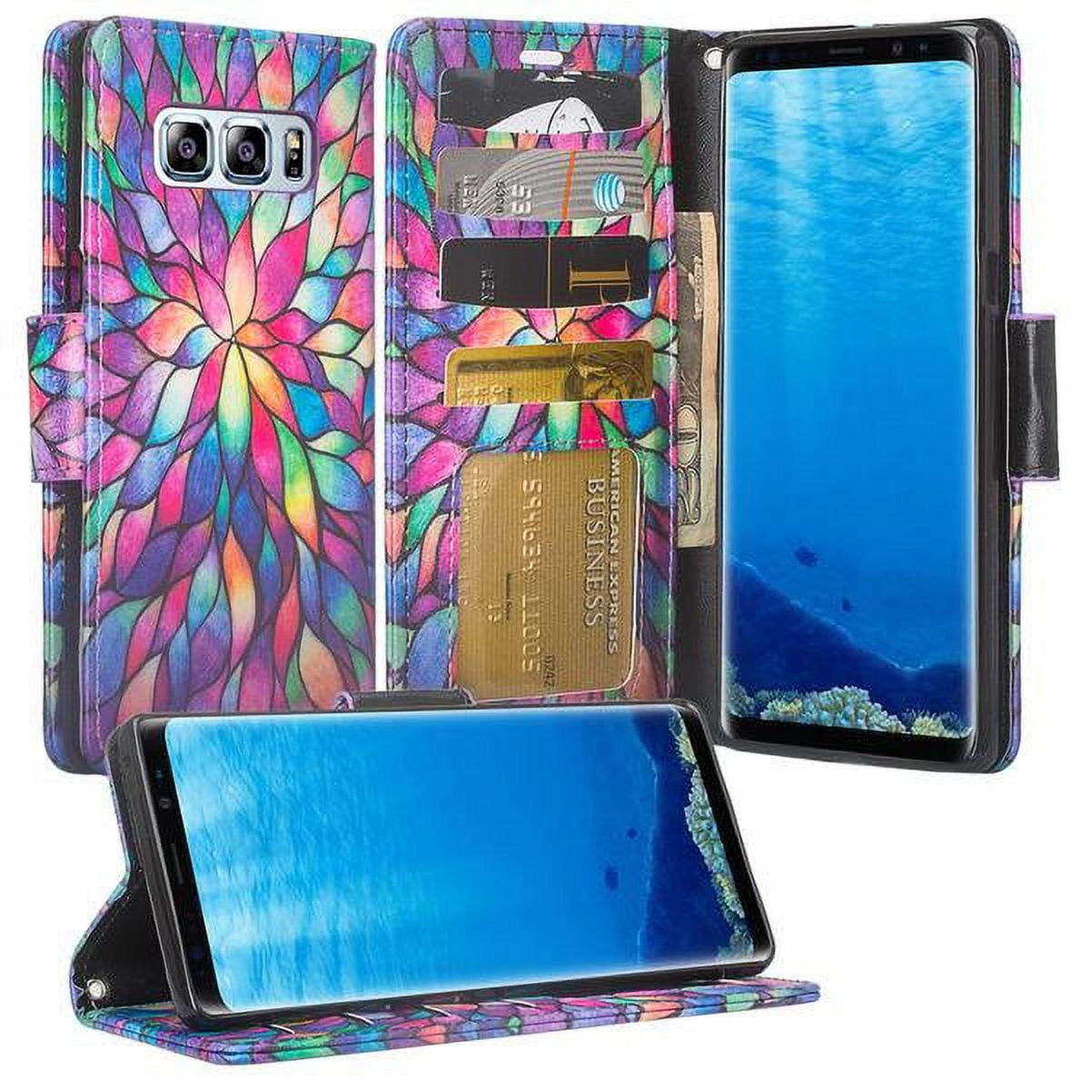 Galaxy Note 8 Case, For Samsung Galaxy Note 8 Wallet Case, Flip Folio ...