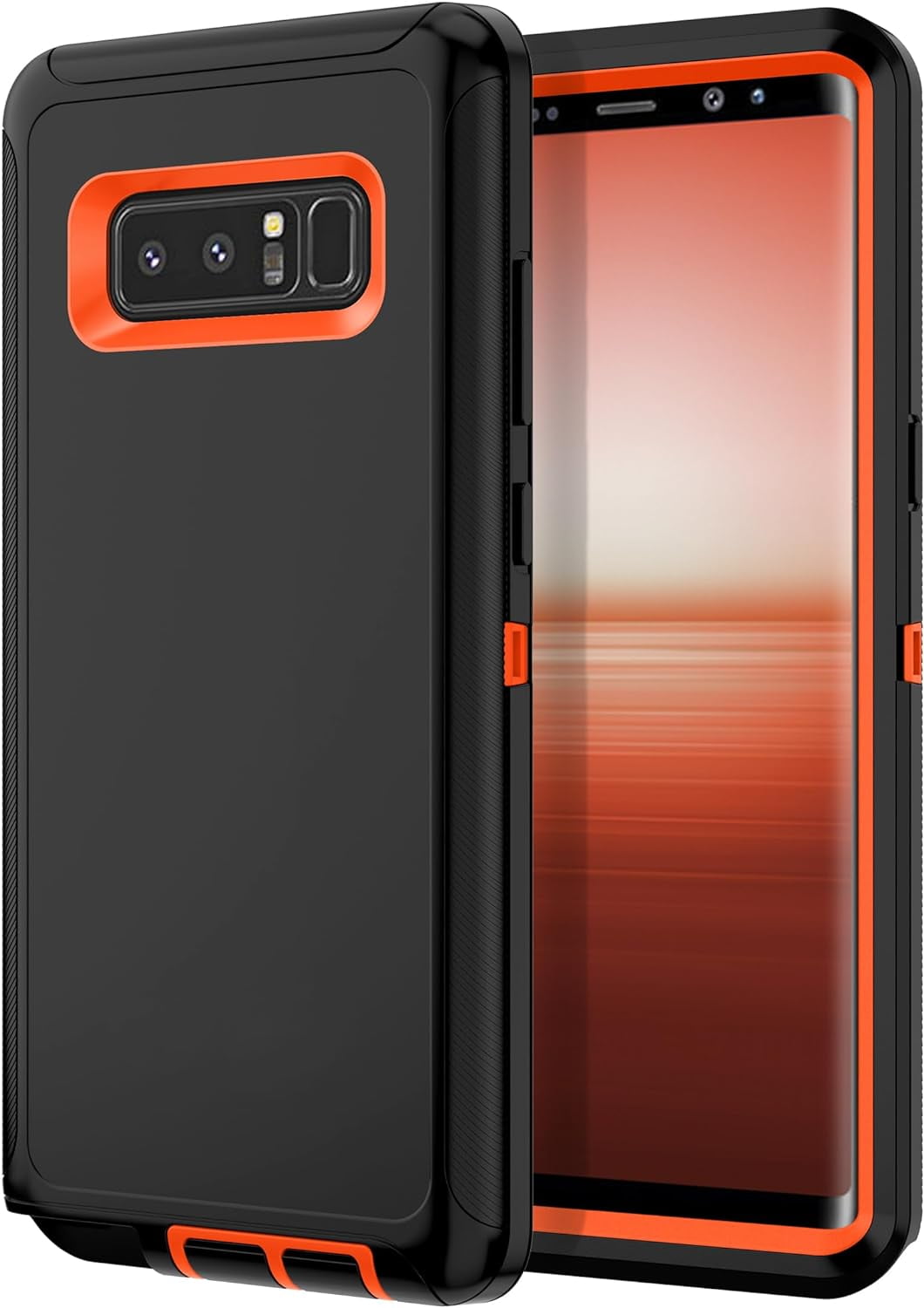 Galaxy Note 8 Case Shockproof Dust/Drop Proof 3-Layer Full Body ...