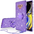 Galaxy Note 9 Case,For Samsung Galaxy Note 9 Cute Glitter Phone Case ...