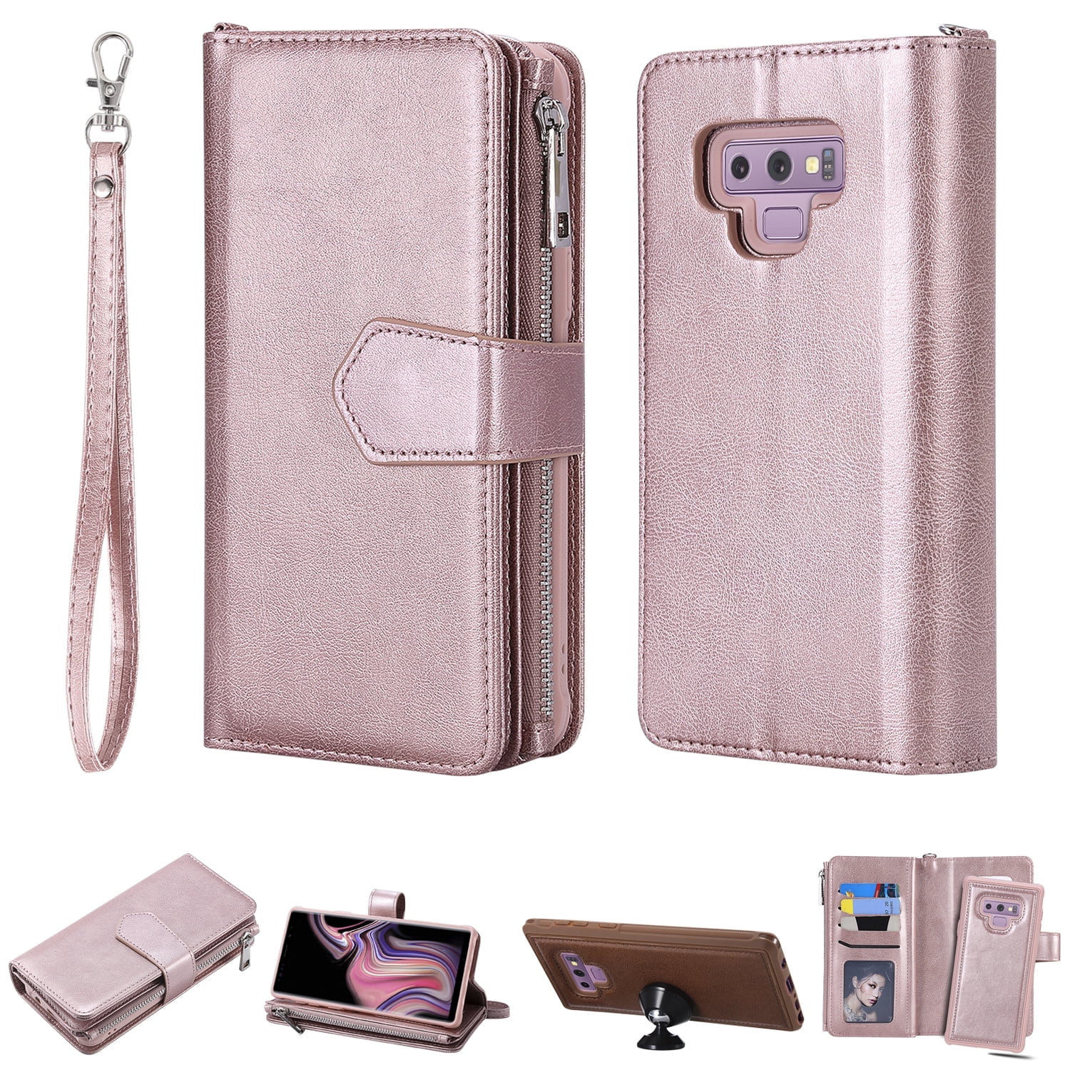 Galaxy Note 9 Wallet Case, Galaxy Note 9 Stand Cover, Allytech Premium ...