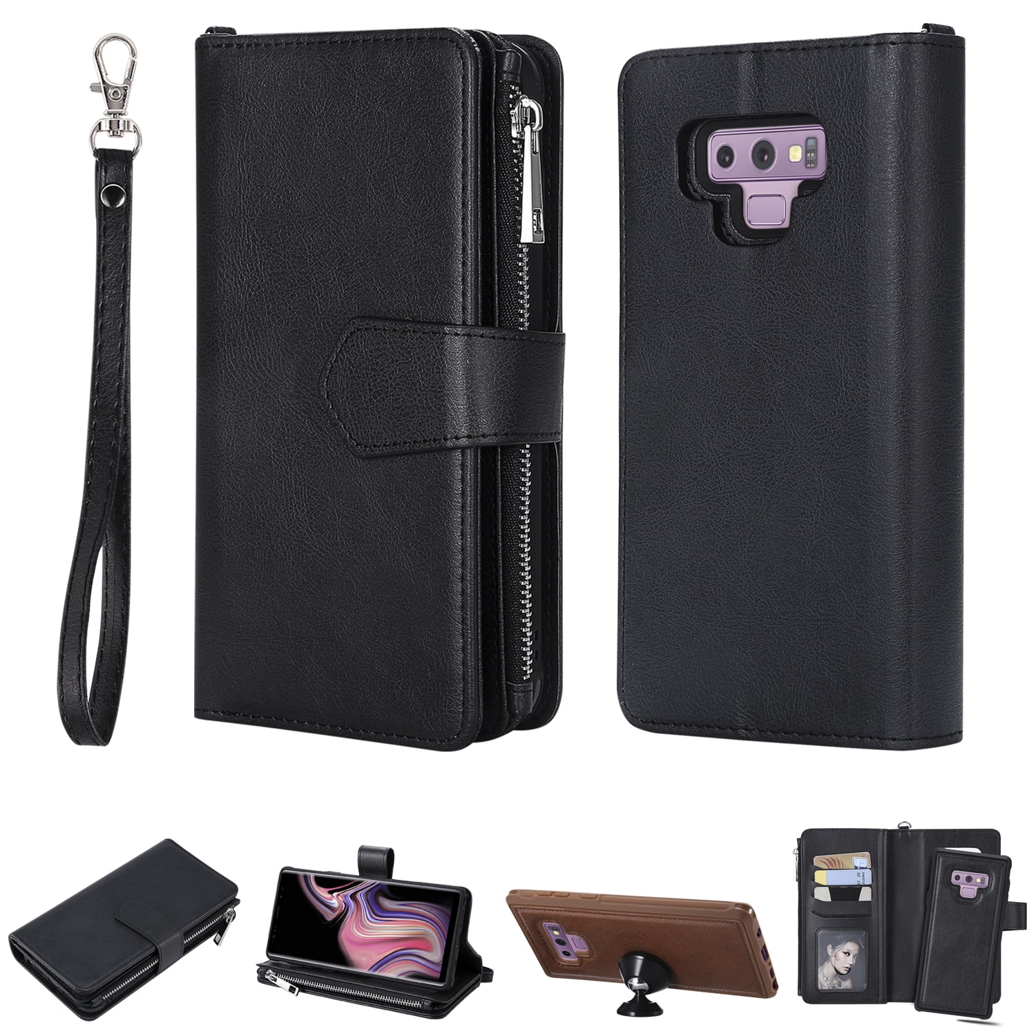 Galaxy Note 9 Wallet Case, Galaxy Note 9 Stand Cover, Allytech Premium ...
