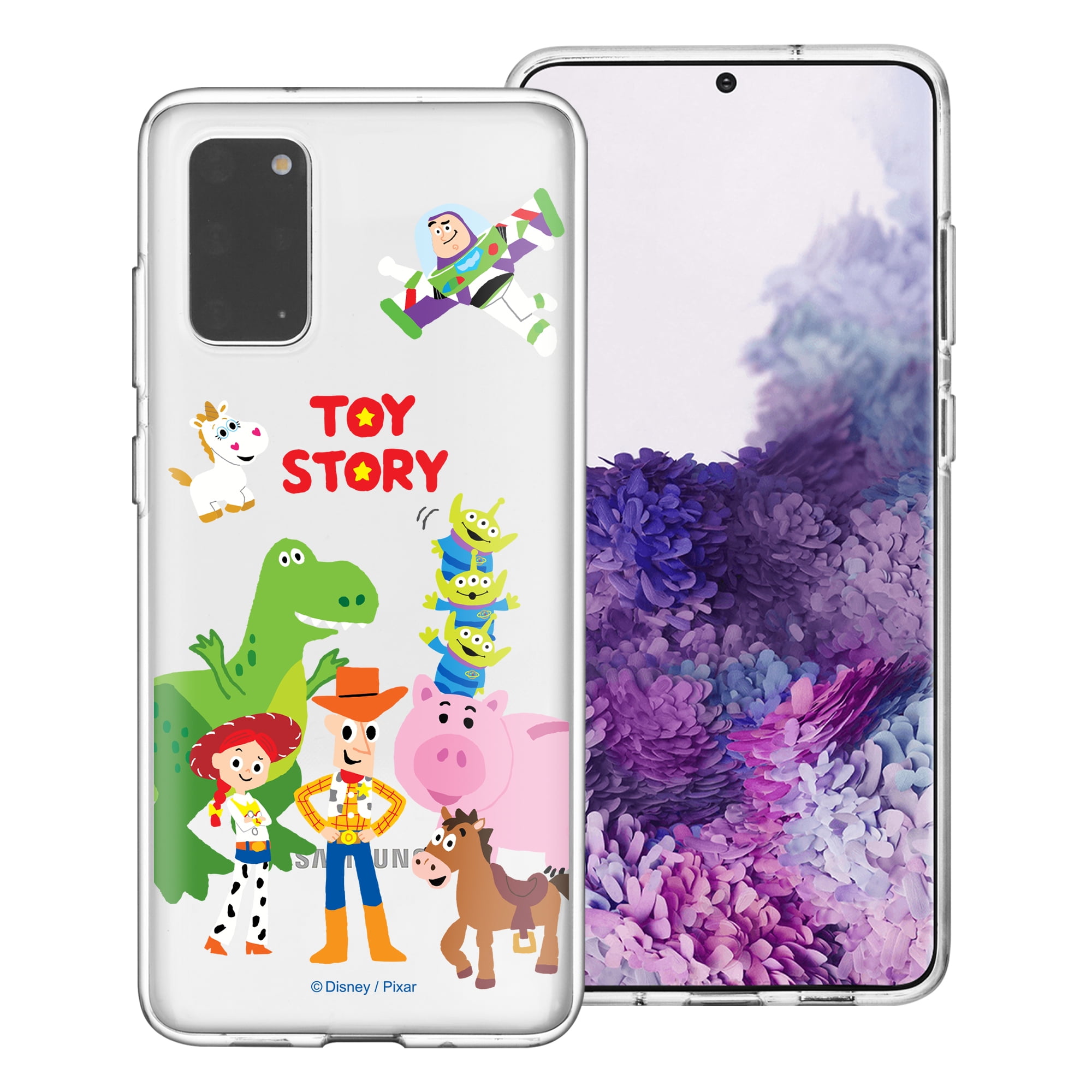 Galaxy Note20 Case (6.7inch) TOY Clear TPU Cute Soft Jelly Cover - Cute ...