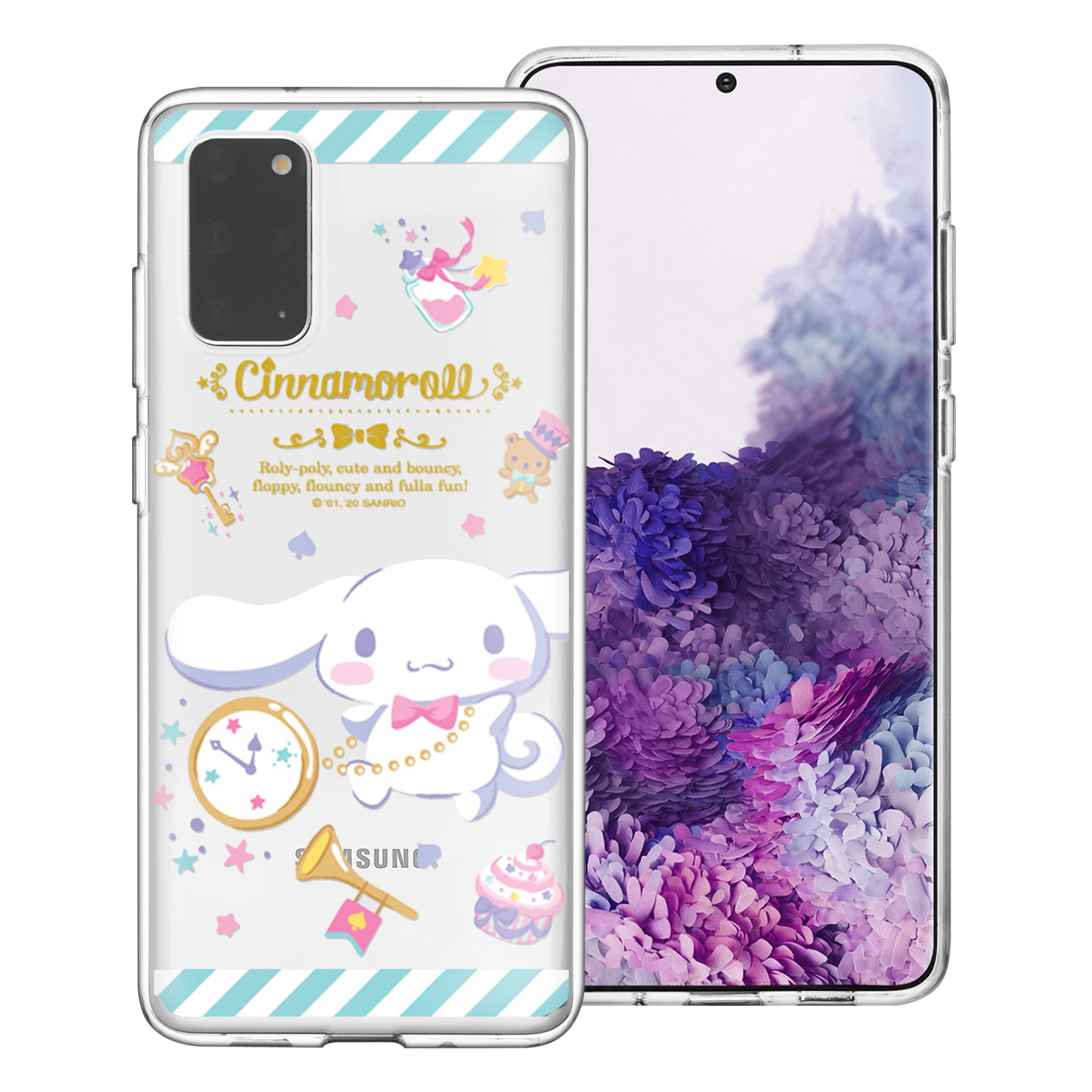 Galaxy Note20 Ultra Case (6.9inch) Sanrio Cute Clear Soft Jelly Cover - Flex Cinnamoroll ...