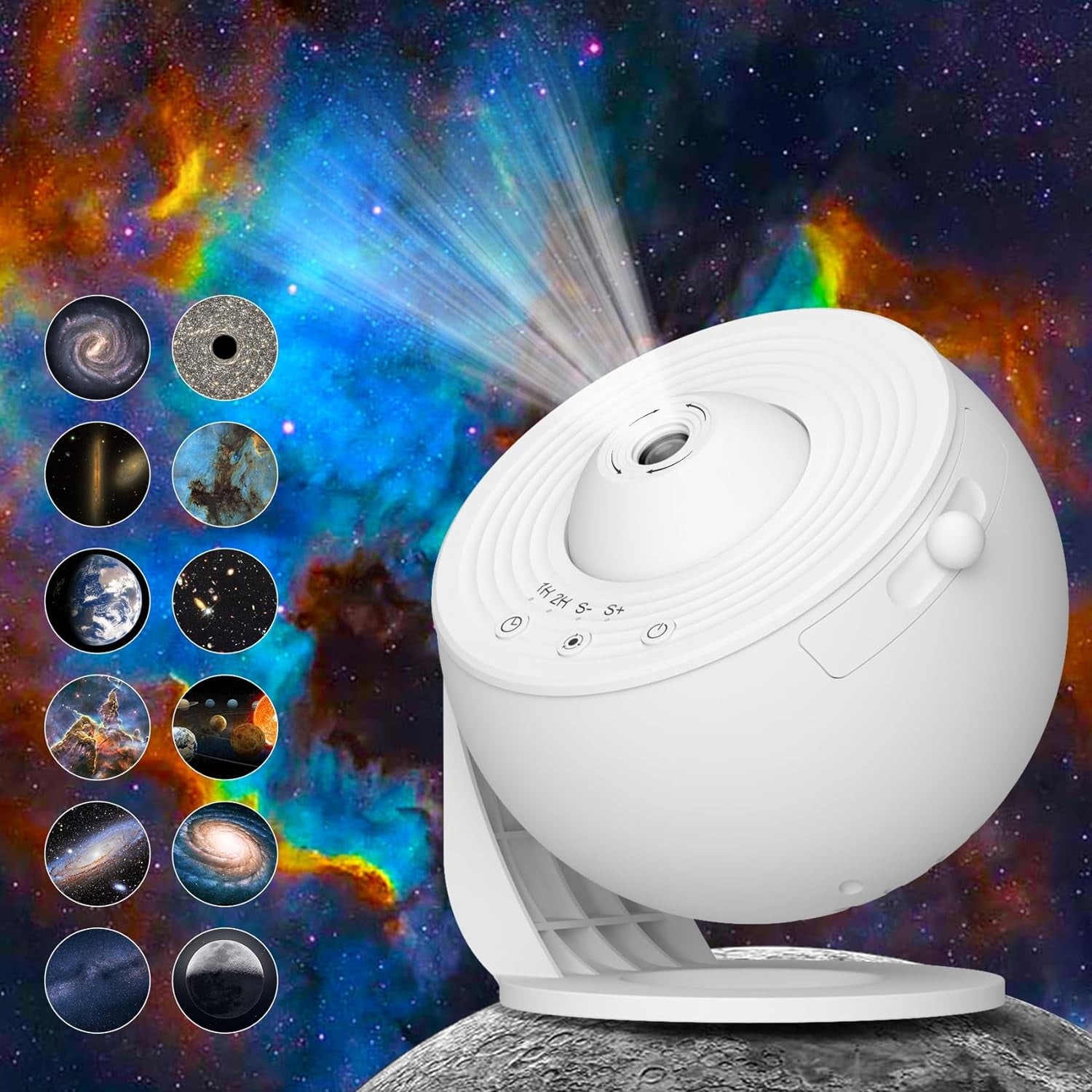 Galaxy Projector for Bedroom, HD Image Star Projector Galaxy Light ...