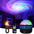 Galaxy Projector Black Hole Projector With Remote Control Night Lamp ...