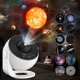 Galaxy Projector Pro, 13-in-1 Star Projector with Solar System, 360 ...