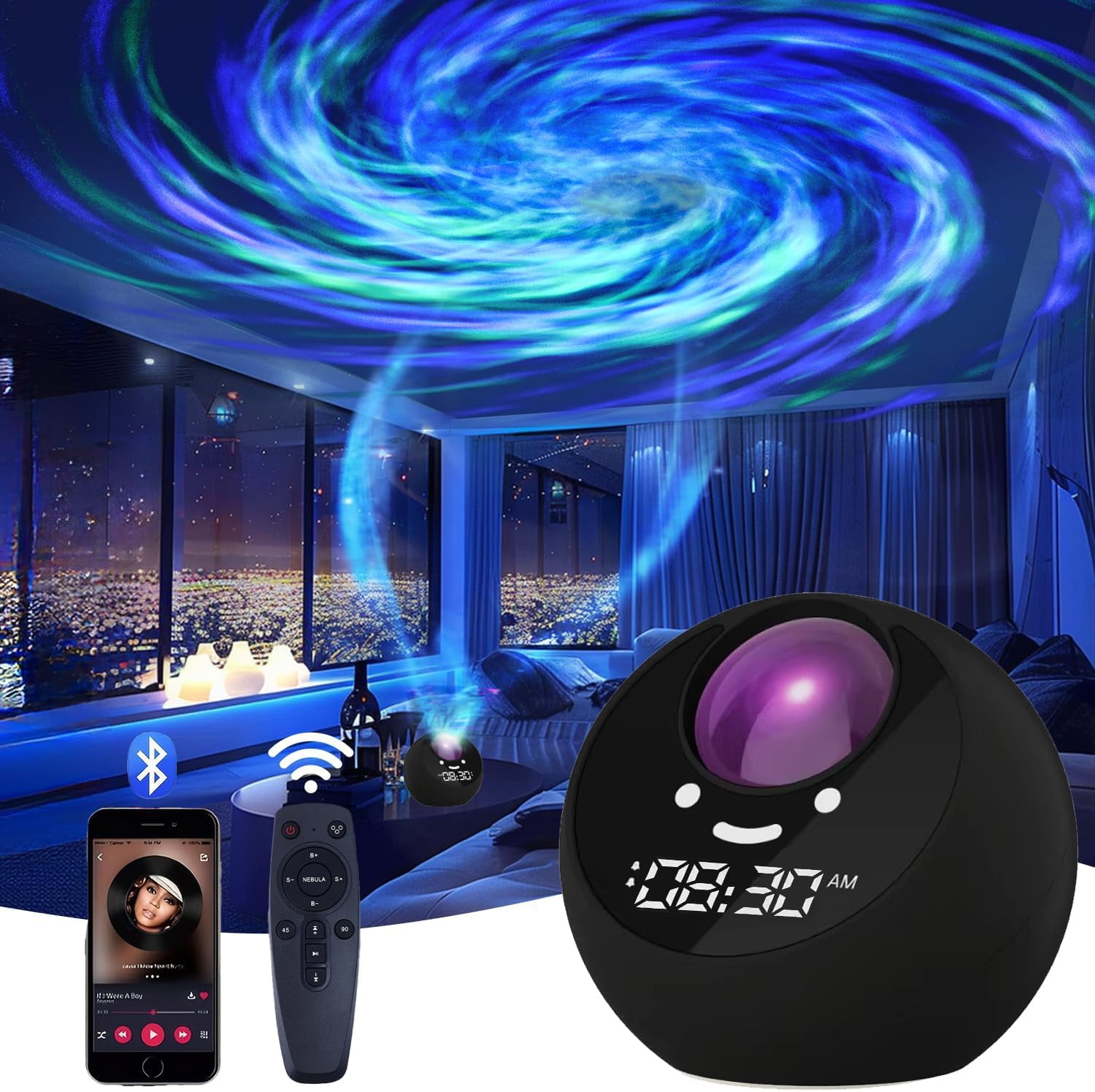 Galaxy Projector, Galaxy Projector for Bedroom, Galaxy Light Projector ...