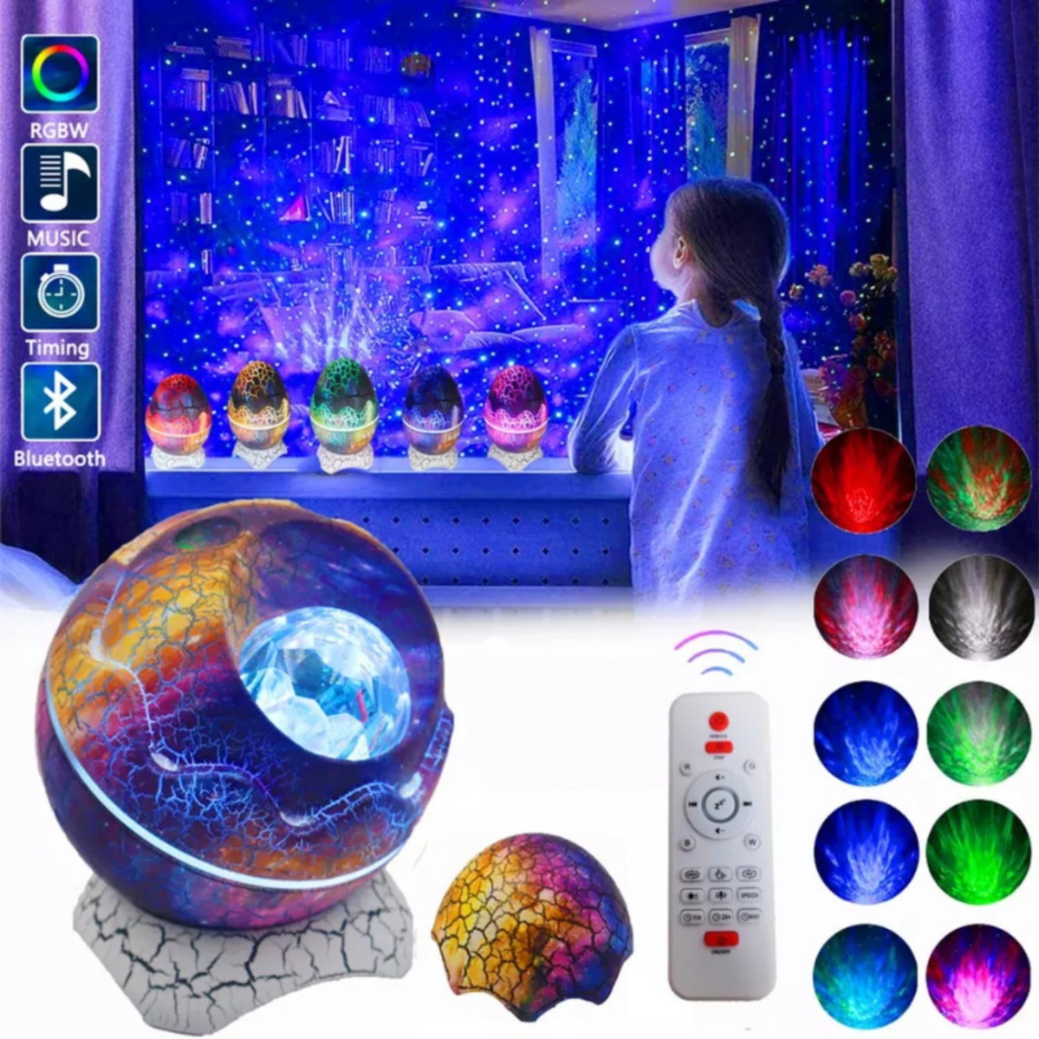 Galaxy Projector, Star Projector Galaxy Light Projector for Bedroom ...