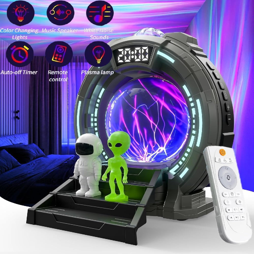Galaxy Projector, Star Projector for Bedroom, Bluetooth Space Portal ...