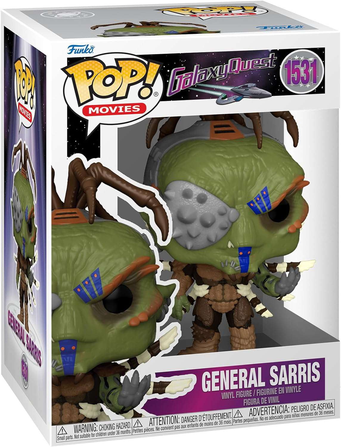 Galaxy Quest General Sarris Funko Pop! Vinyl Figure #1531 - Specialty ...