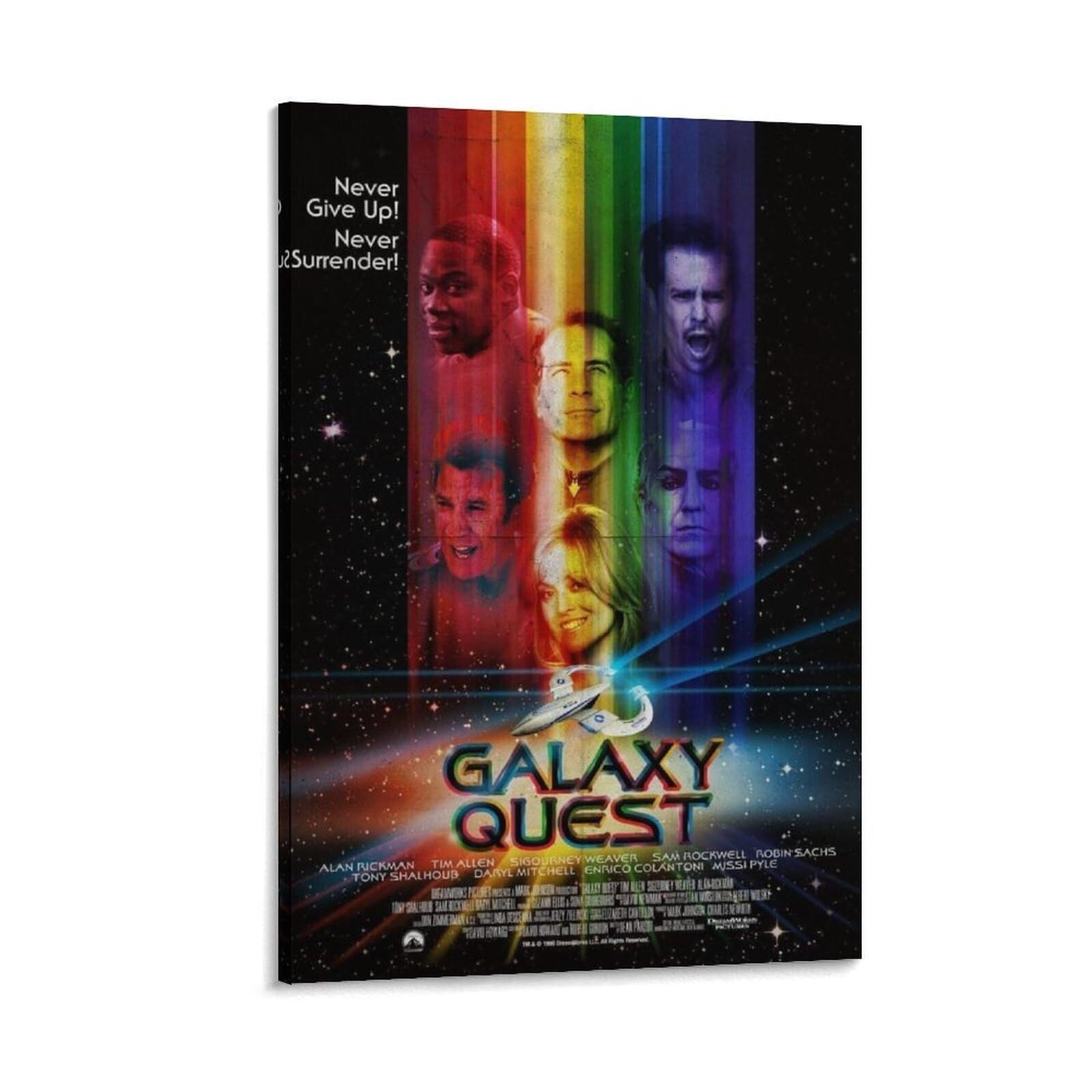 Galaxy Quest Movie Poster (1) Picture Print Wall Art Poster Painting ...
